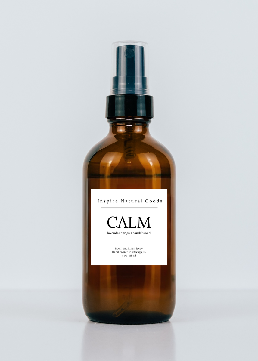 Calm Room and Linen Spray – Inspire Natural Goods